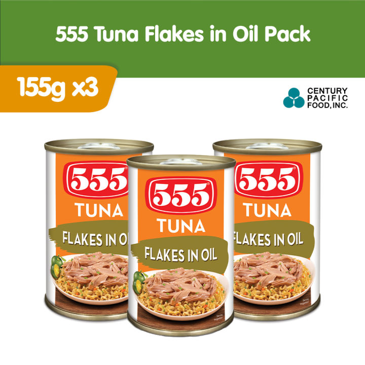 555 Tuna Flakes in Oil 155g Pack of 3 | Lazada PH