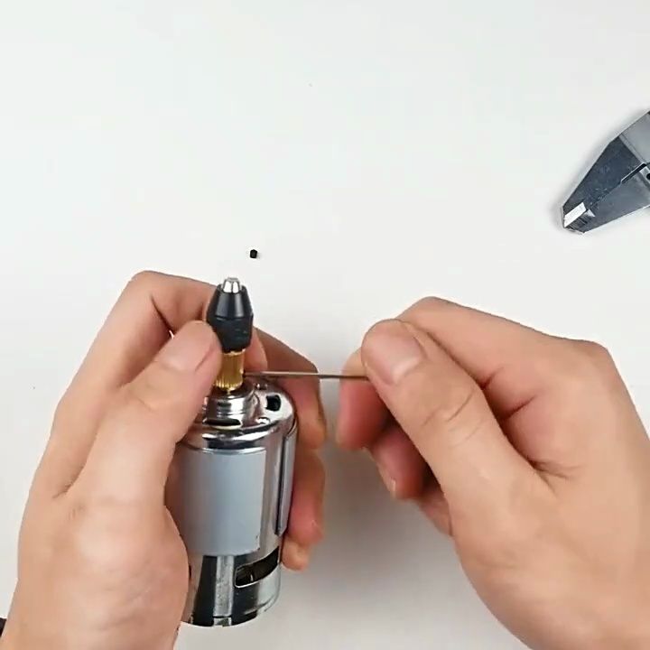 HIMISS Electric Motor Shaft Mini Drill Chuck Fixture Drill Bit Hex ...