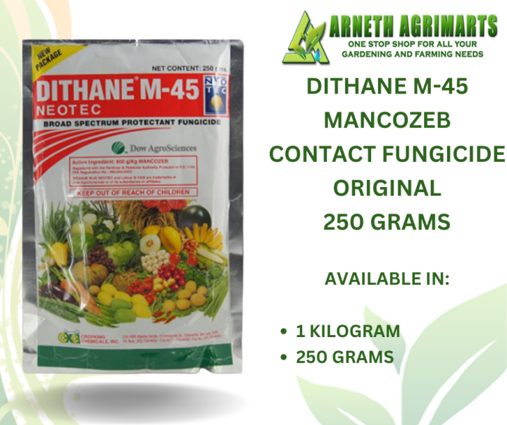 DITHANE M-45 MANCOZEB CONTACT FUNGICIDE 250G SACHET | Lazada PH
