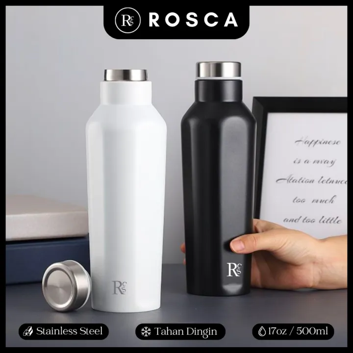 Rosca Tumbler Minum Botol Minum Aesthetic Water Bottle Termos Estetik ...