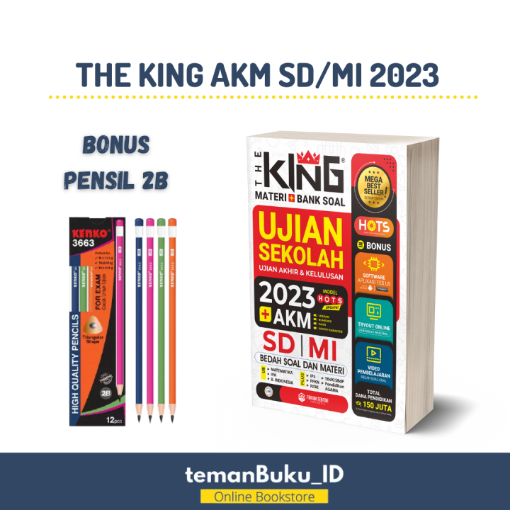 BUKU THE KING MATERI BANK SOAL UJIAN SEKOLAH + AKM SD-MI 2023 - BUKU ... BUKU THE KING MATERI BANK SOAL UJIAN SEKOLAH + AKM SD-MI 2023 - BUKU ...