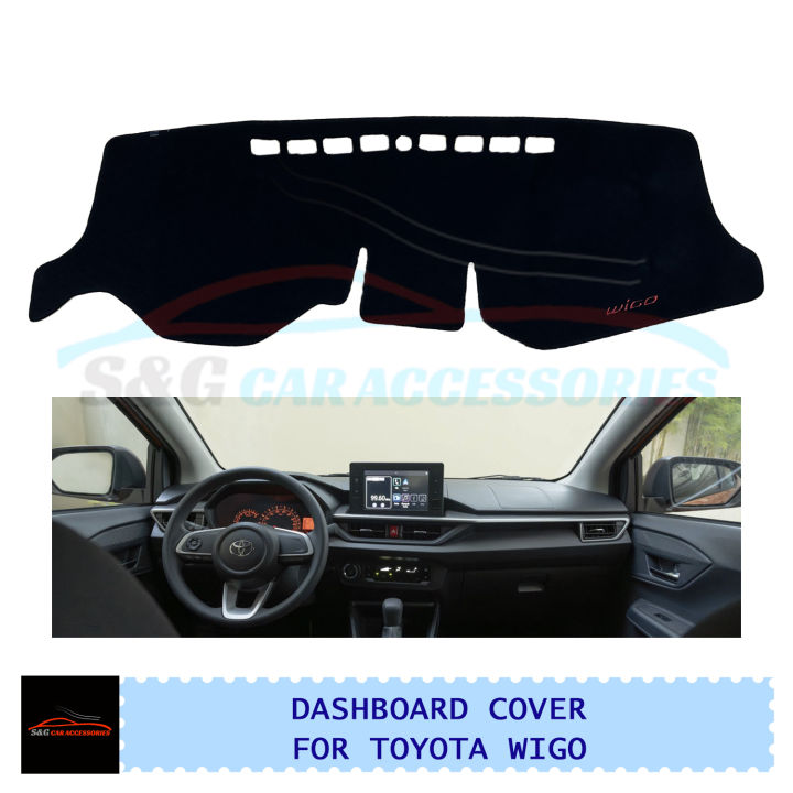 Toyota Wigo 2023 2024 2025 High Quality Dashboard Cover Dashboard Mat ...