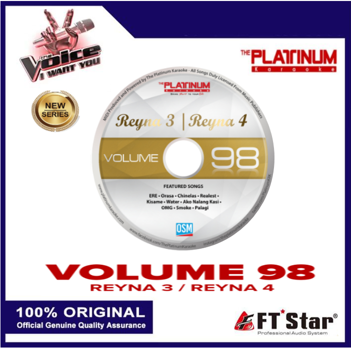 Platinum New Reyna 3 Volume 98 Update CD (2024 Release) | Lazada PH