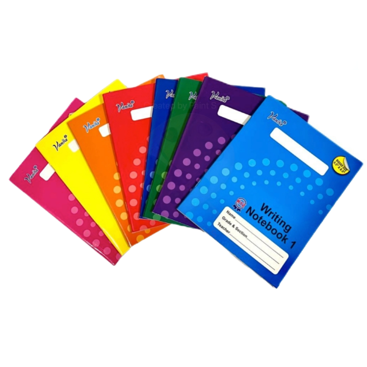 (KD) School Supplies K-12 Writing NOtebook Writiing 1/Writing 2/Writing ...