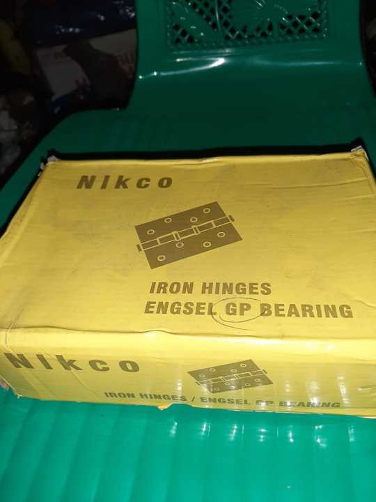 Engsel Nikko 4x3 (Bearing) Nikco Iron Hinges Engsel GP Harga Per Pcs | Lazada Indonesia