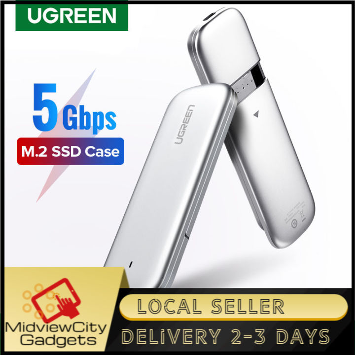 UGREEN SSD Case M.2 Enclosure USB Type C Micro USB External Mobile Hard ...
