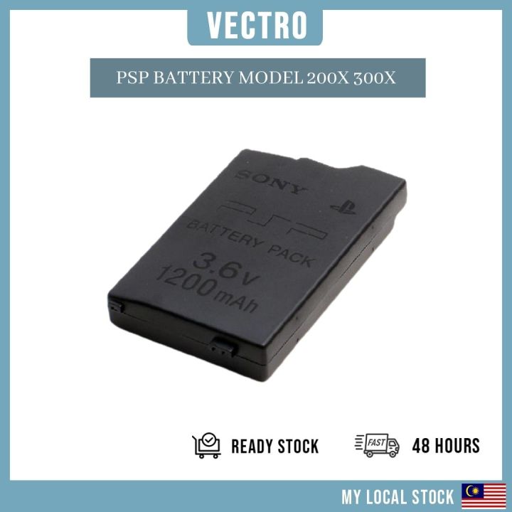 PSP Ori Battery Slim Compatible Support Model 2000 3000 | Original ...