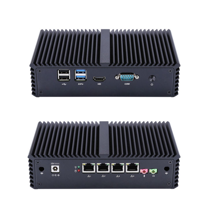 Qotom Mini PC 4X 2.5G I225-V lan Core i3 i5 i7 Pfsense Firewall Router ...