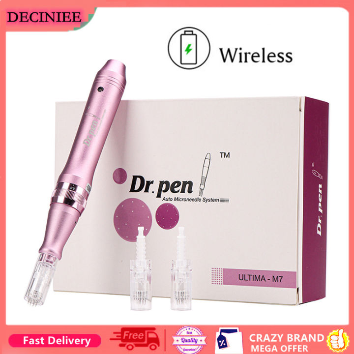 Dr Pen Ultima M7-W Wireless Professional Derma Pen Wired M7-C ...
