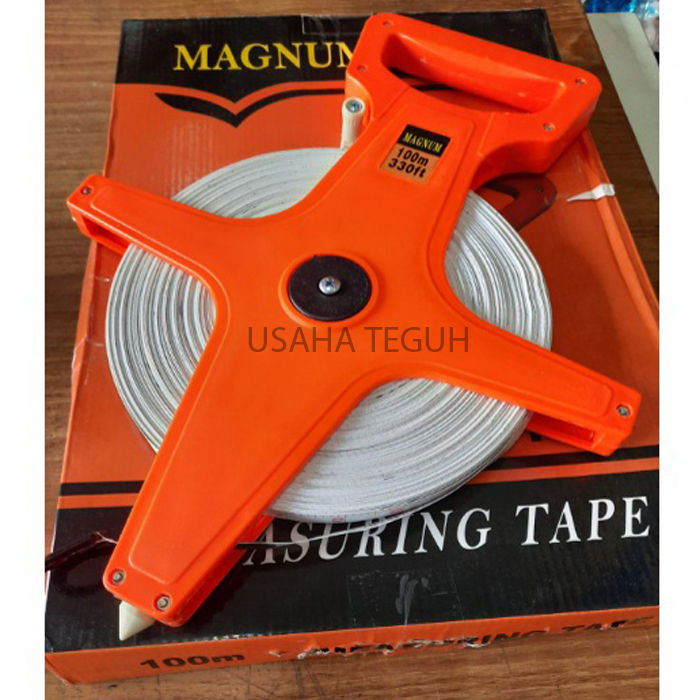 Meteran Gagang / Meteran Tancap / Meteran Tanah 100 Meter Magnum ...