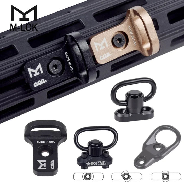 Tactical CNC CQD Shoulder Strap Quick Sling RSA GBB Sling Mount Adapter ...