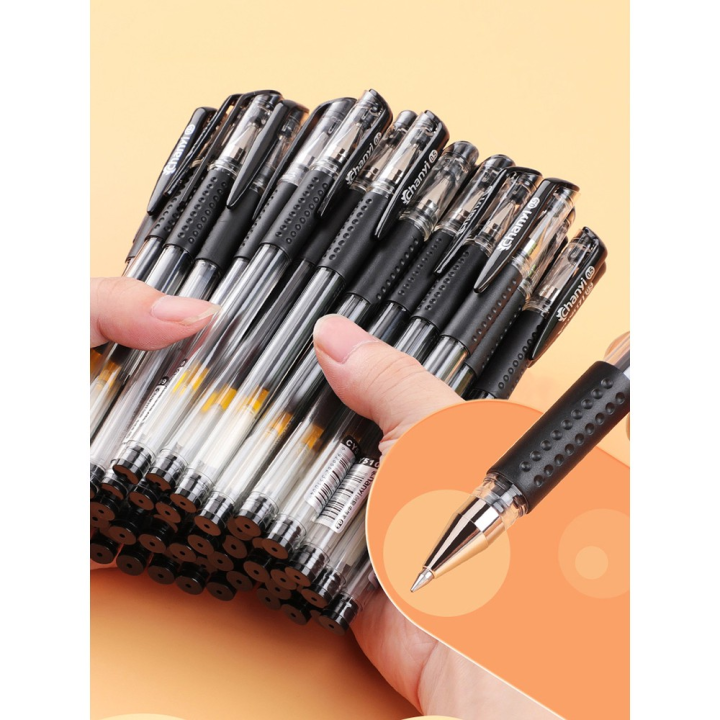 23pcs/set gel pen bullet signature pen ballpoint pen with refill black ...