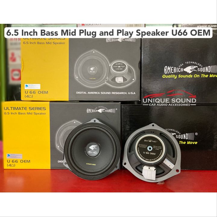 America Sound Ultimate Series U66 OEM [ 260 WATTS ] Perodua alza myvi ...