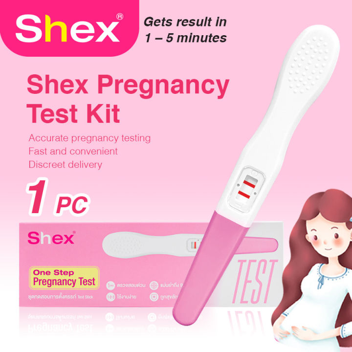 One Step at home Pregnancy Test Kit new design 1pc & 3pcs by Shex ...