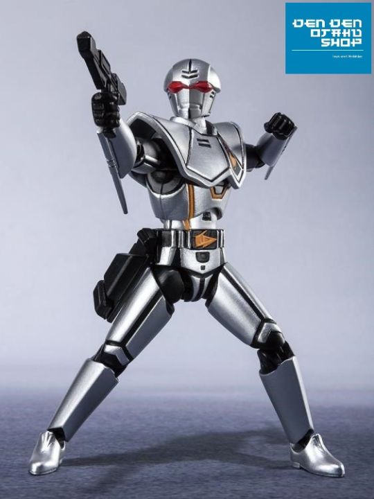 Authentic Bandai Choudenshi Bioman Shodo Super Bio Hunter Silva ...