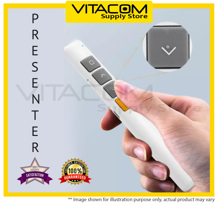 Quality Wireless USB Presenter Powerpoint PPT Small Portable Laser ...