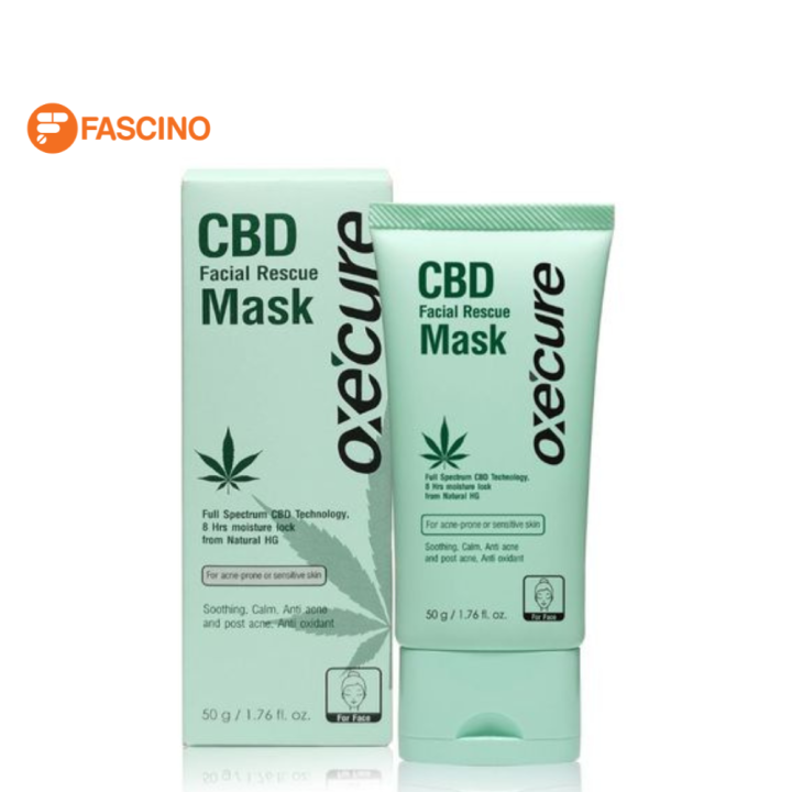 Oxe Cure CBD Facial Rescue Mask 50g มาสก์บำรุงผิวหน้า | Lazada.co.th