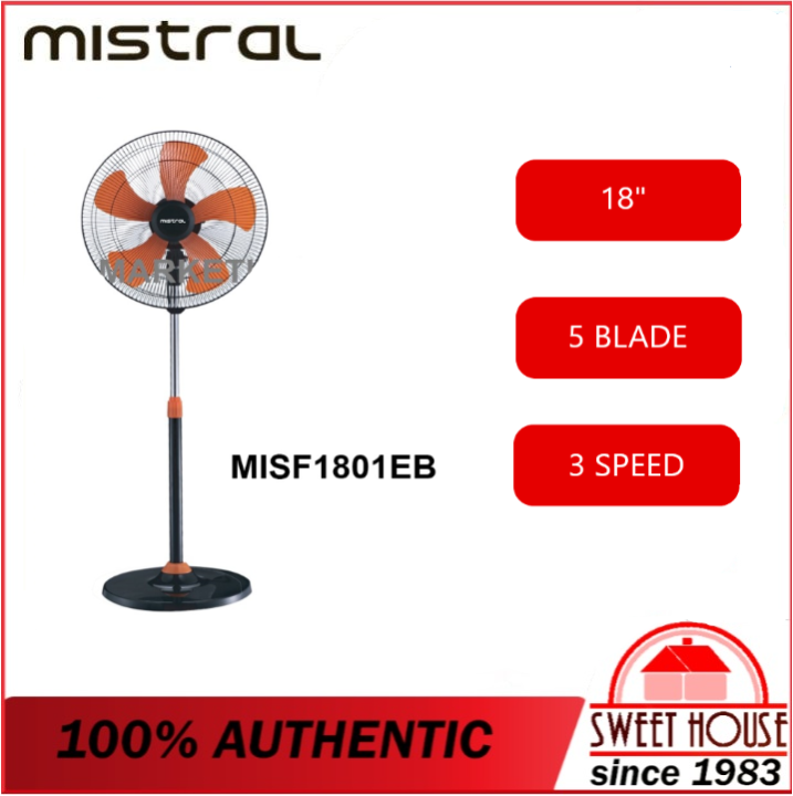 Mistral 18" Stand Fan MISF1801EB | Lazada