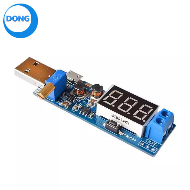 USB 5V DC-DC Buck Boost Converter Power Supply Module Adjustable Voltage Regulators 5V to 3.3V ...