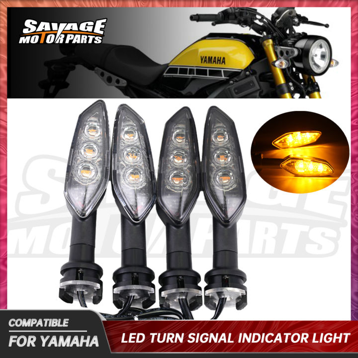 XSR700ไฟเลี้ยว LED สำหรับ YAMAHA XSR155 FJ09 V-MAX1700 Tenere 700 XSR900รถจักรยานยนต์ไฟกระพริบไฟ ...