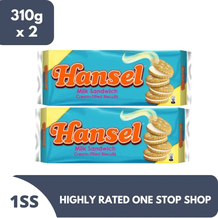 Hansel Milk Sandwich 10s 310g x 2 | Lazada PH