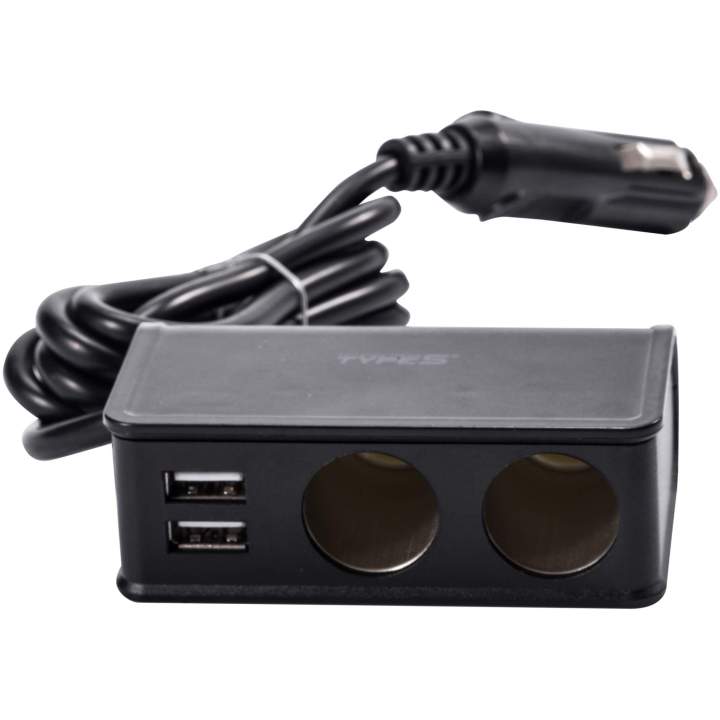 Type S Twin USB Twin Socket Charger | Lazada PH