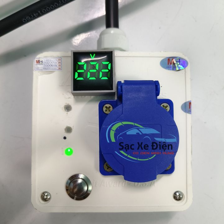 Ổ cắm tiếp địa tự động - CHỐNG GIẬT CHỐNG RÒ ĐIỆN - PHÙ HỢP SẠC XE ĐIÊN ...