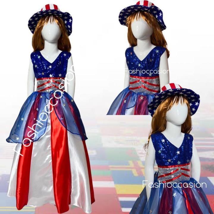 USA Girl for United Nation Costume for Kids | Lazada PH