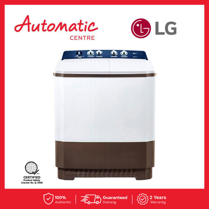 LG PT1200R 12kg mesin basuh tab Twin dengan 3 program basuh Roller Jet | Lazada