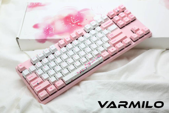 Varmilo VA87M Sakura Mechanical Keyboard | Lazada