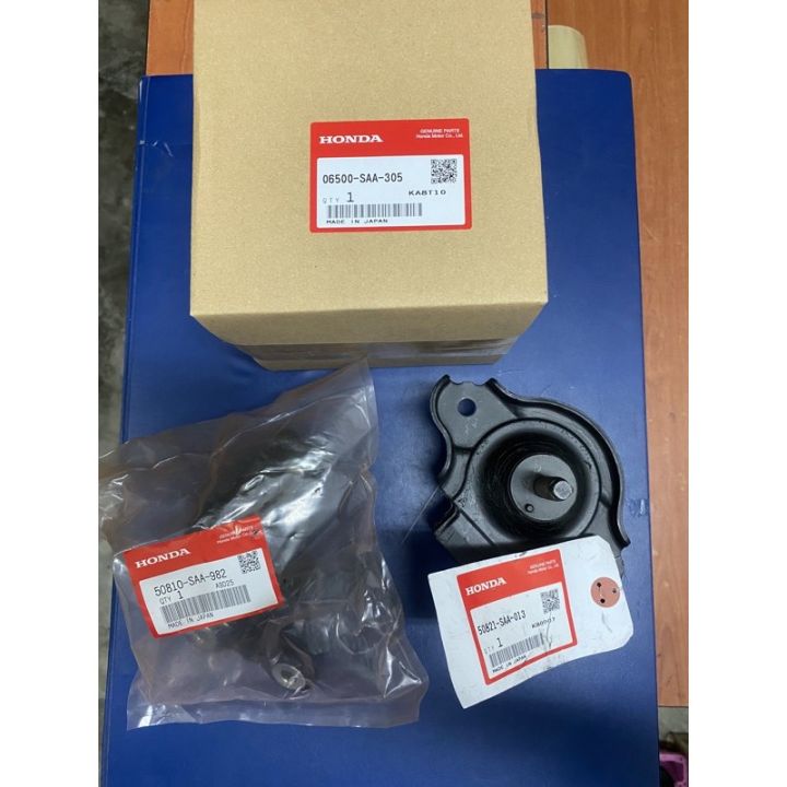 ORIGINAL HONDA CITY SEL GD8 / JAZZ GD3 (2003-2008) ENGINE MOUNTING SET (3@) 06500-SAA-305/50810 ...