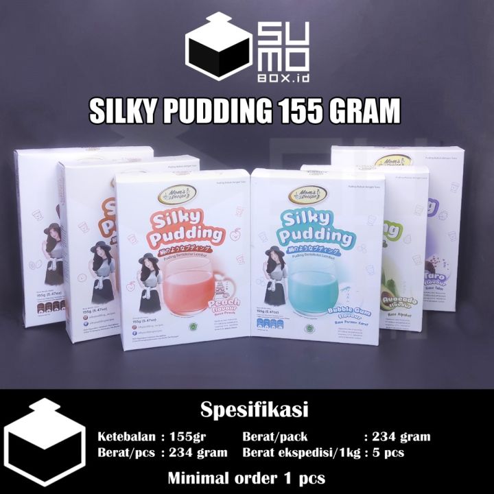 Silky pudding forisa 155gram Mom's Recipe Puyo puding susu | Lazada ...
