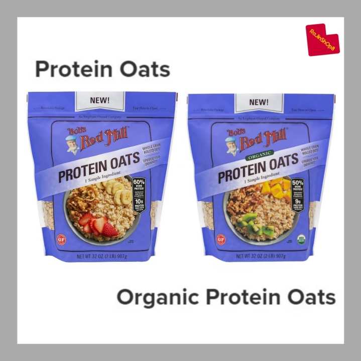 Bob's Red Mill Protein Oats 907g / Organic Protein Oats - 907g | Lazada