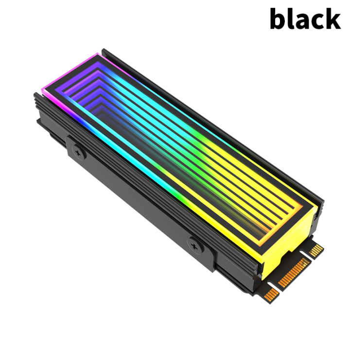 LYM 5V ARGB Sync PC 2280 SSD M2 Radiator PC RGB M.2 NVMe Radiator High ...