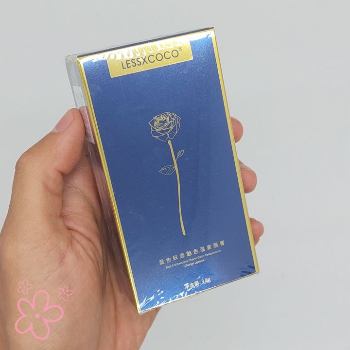 LIPSTICK LESSXCOCO - Blue Lipstick Color Changing Moisturizing Lip ...