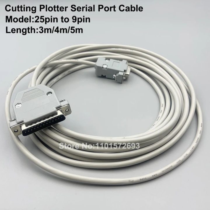 For Graphtec CE5000-120 Cutting Plotter Date Cable Serial Port Line for ...