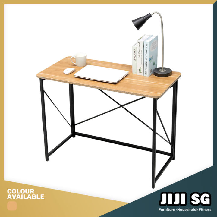 (JIJI.SG) ARAMIS Foldable Study Table (Self-Assembly) - Folding Table ...