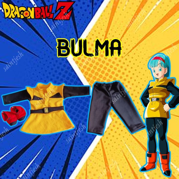 Bulma From Dragon Ball Inspired Costume For Baby Girl/Kids - Birthday ...
