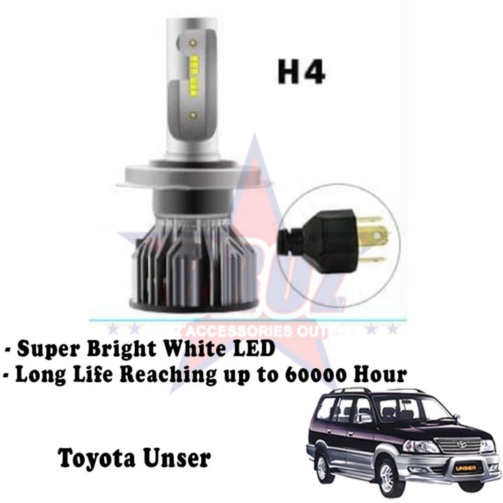 Toyota Unser (Head Lamp) C6 LED Light Car Headlight Auto Head light ...