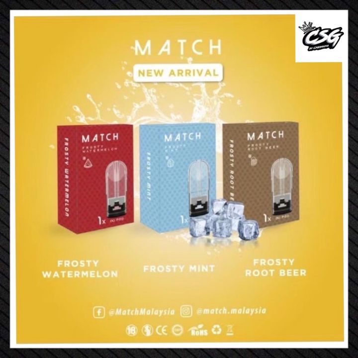Original Match Pro refill Suitable for Essential and Infinity Devices ...