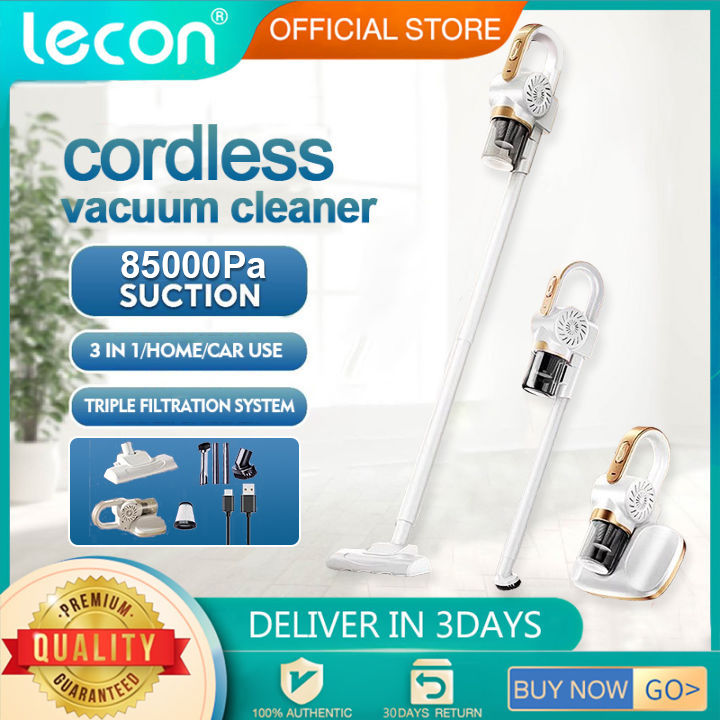 Lecon 3-in-1 vacuum cleaner portable home / vehicle / vacuum cleaner ...