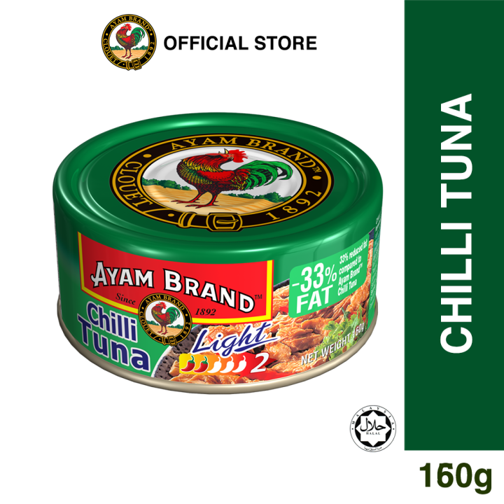 Ayam Brand Chilli Tuna Light 160g | Lazada