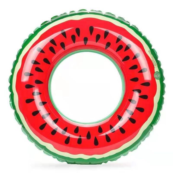 Watermelon Swimming Inflatable Ring Adult Floater | Lazada PH