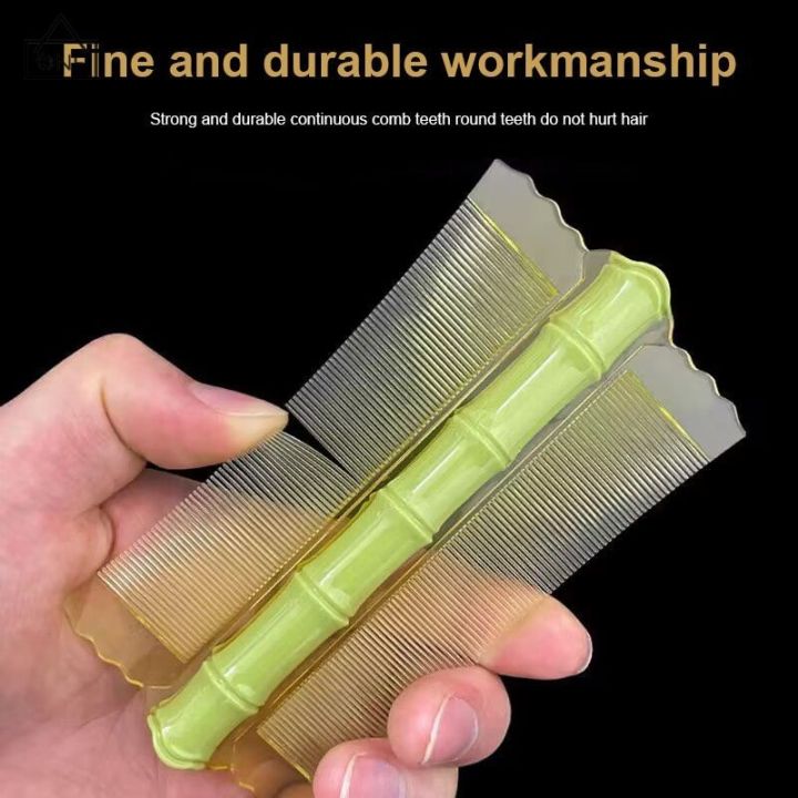 a.one.Double Sided Lice Comb Ultra Dense Teeth Flea Comb Dandruff ...