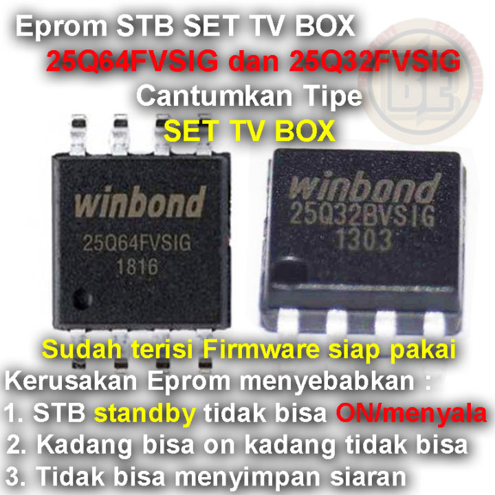 Ic Eprom Firmware Stb Set Tv Box Lazada Indonesia