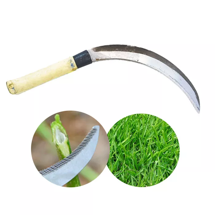 Grass Sickle Wood Handle Gardening Grass Sickle | Lazada PH