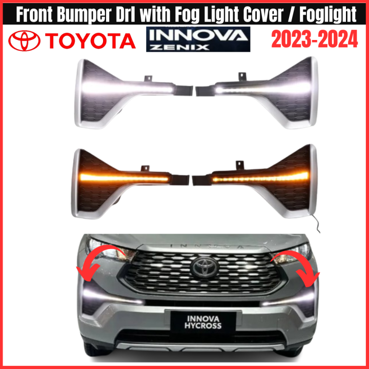 Toyota Innova Zenix All Variant Unit 2023-2024 White and Yellow Front ...