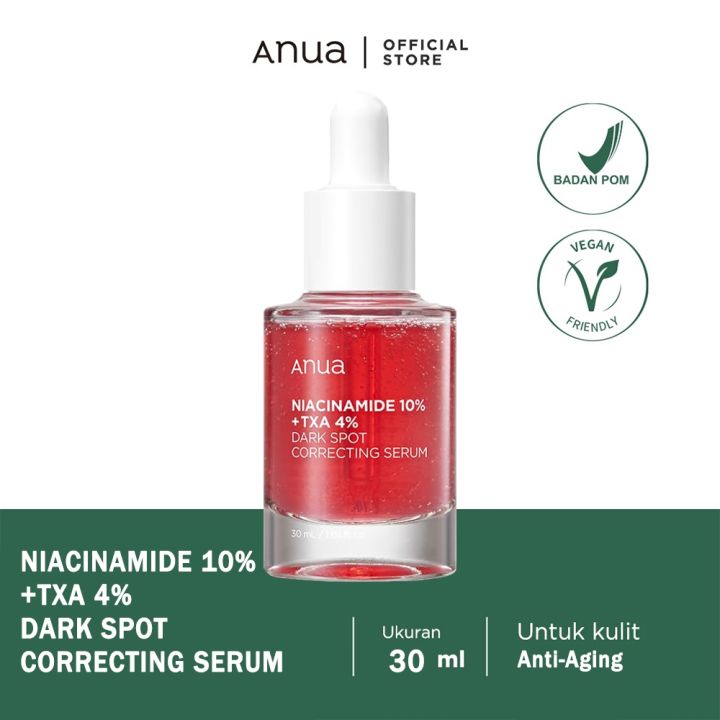 Anua Dark Spot Correcting Serum NIACINAMIDE 10%+TXA 4% Dark Spot ...