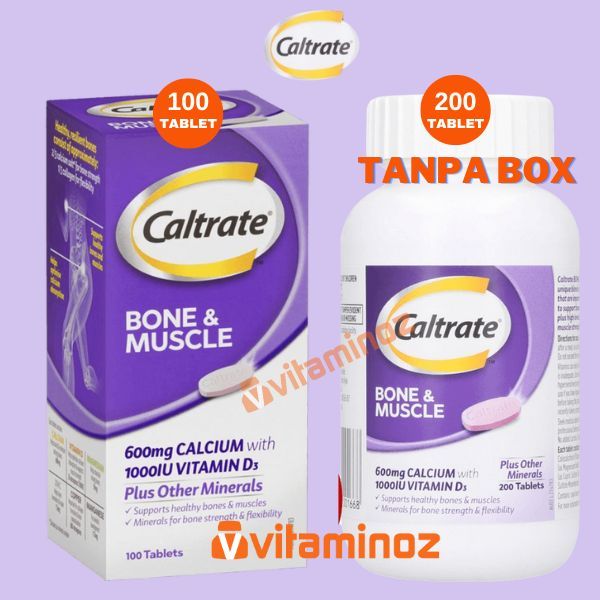 Caltrate Bone & Muscle Calcium Vitamin D3 | Lazada Indonesia