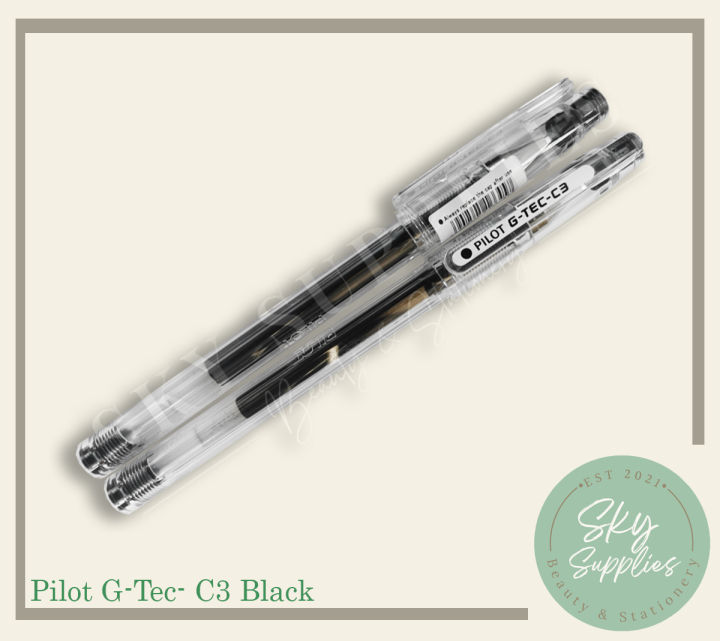 2pcs Pilot Gtec Pen Fine Tip C3 and C4 | Lazada PH
